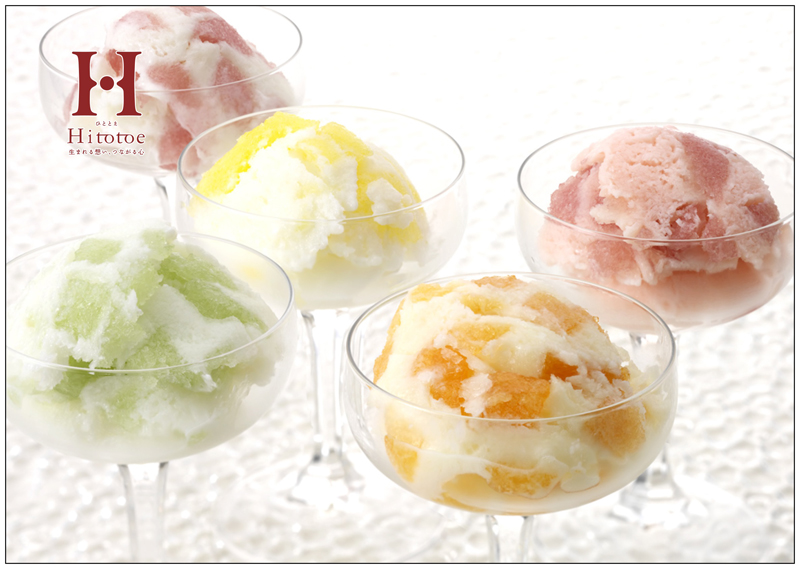 凍らせて食べるアイスデザート～国産フルーツ入り～6号 | Hitotoe（ヒトトエ）のプレゼント・ギフト通販 | TANP（タンプ）